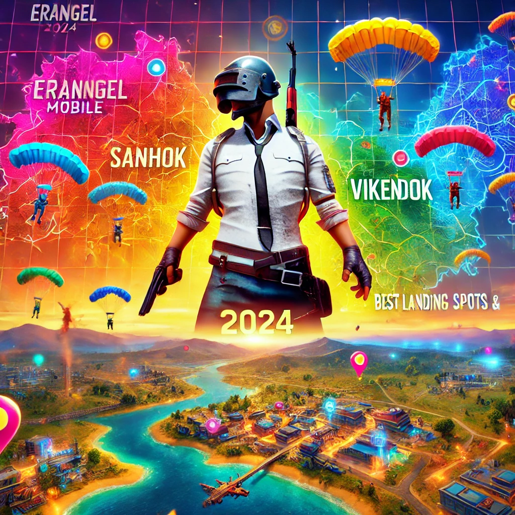 BGMI Map Locations 2024: Best Landing Spots & Guide